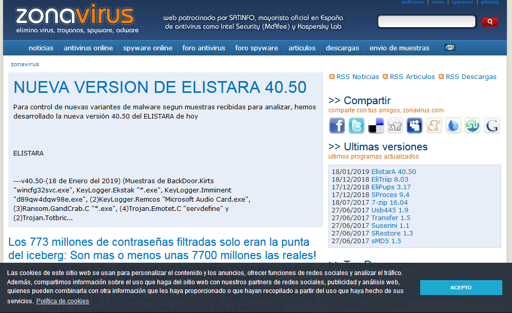 Ubuntu Balam: enero 2019