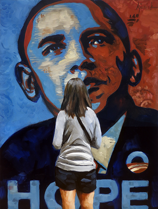 A Painting Today: "Dignity"