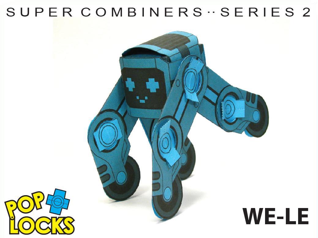 Paper Poseables: Super Combiners - SERIES 2!