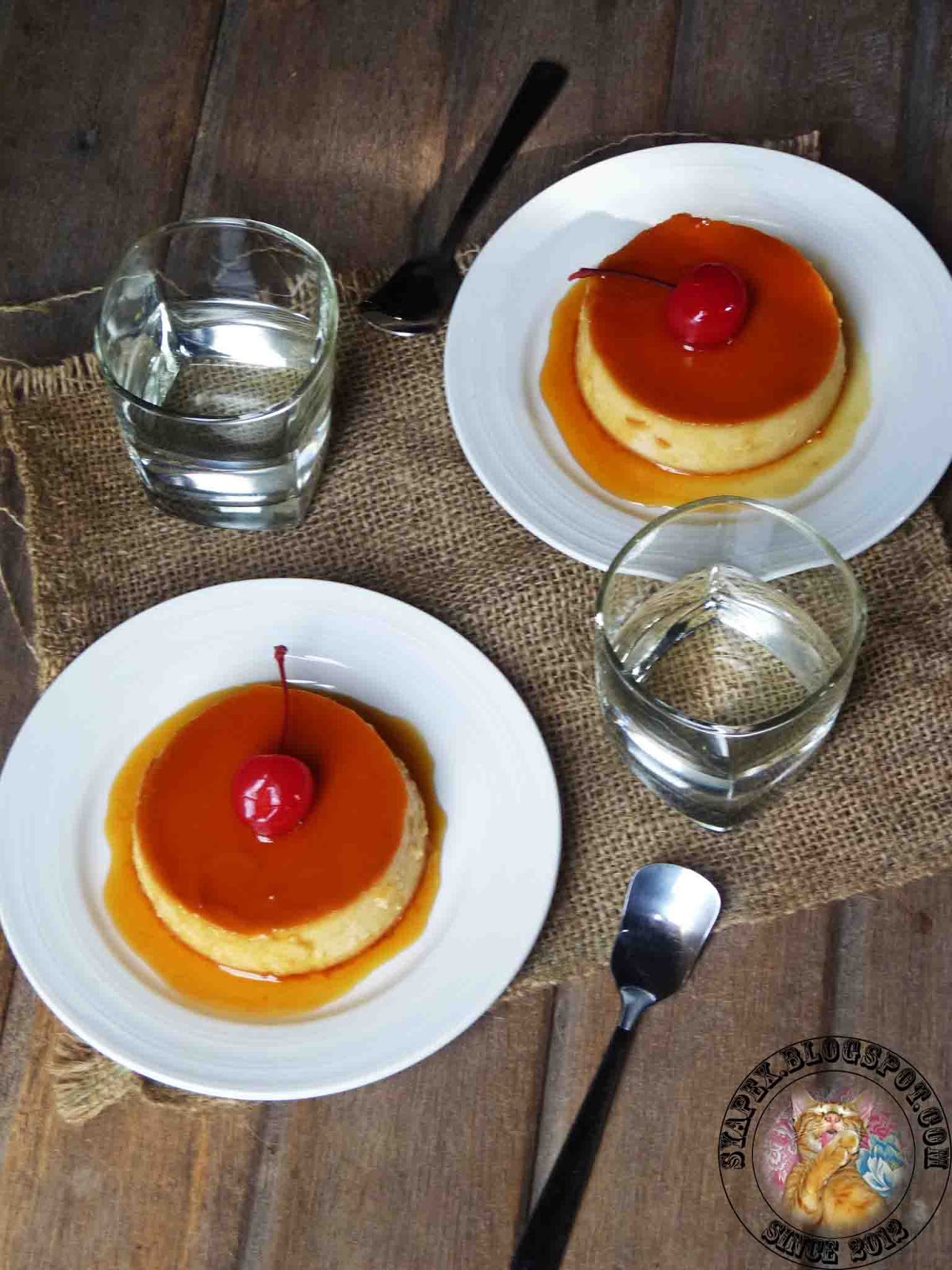 syapex kitchen: Puding Roti Karamel