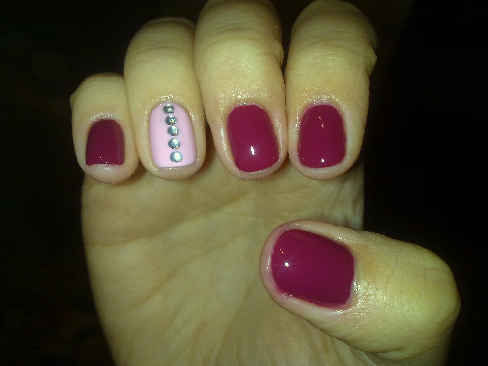 Моите мании. My obsessions: AFI Miss Murder inspired nails. Маникюр ...