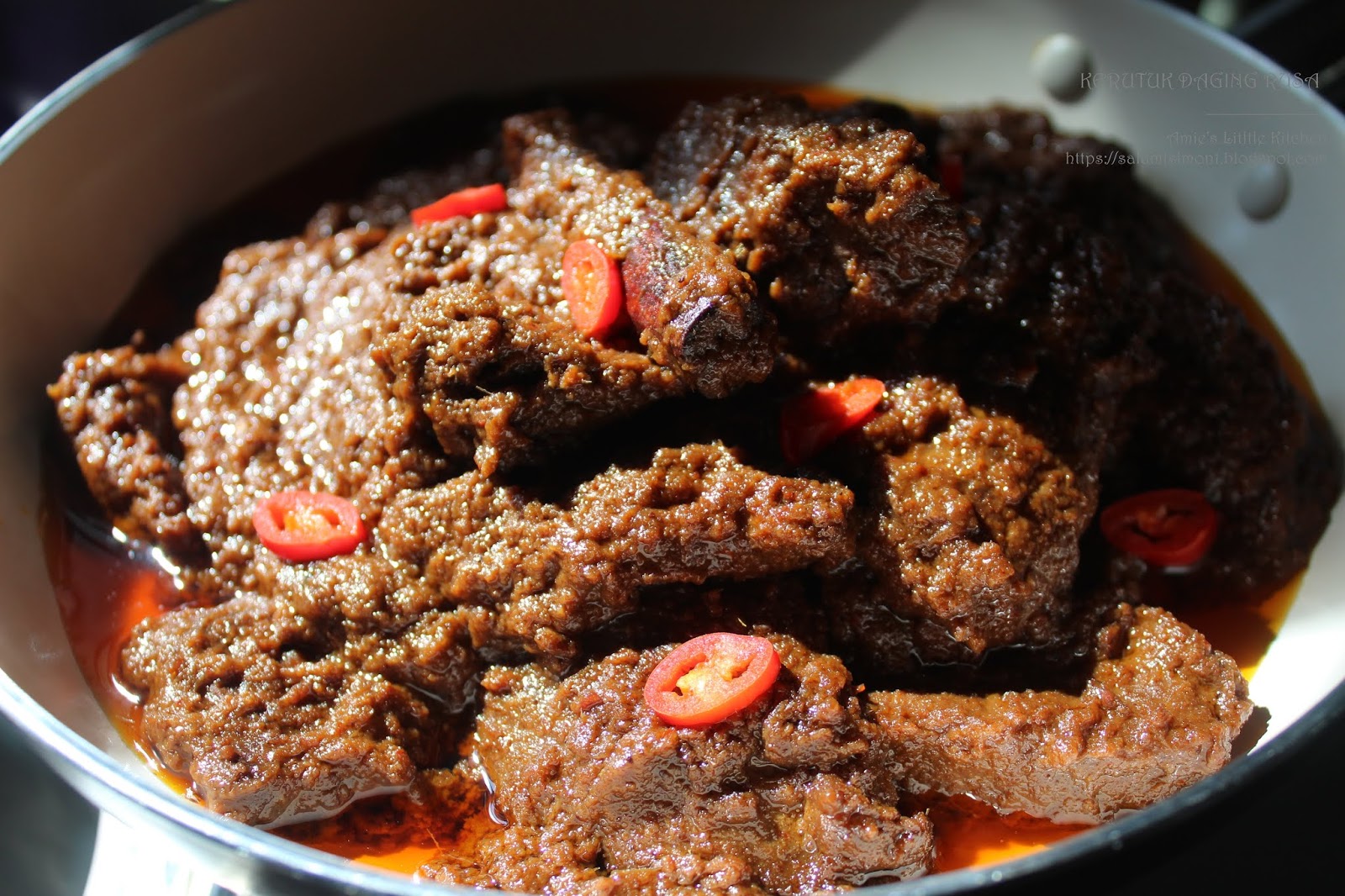Kerutuk Daging Rusa - Amie's Little Kitchen