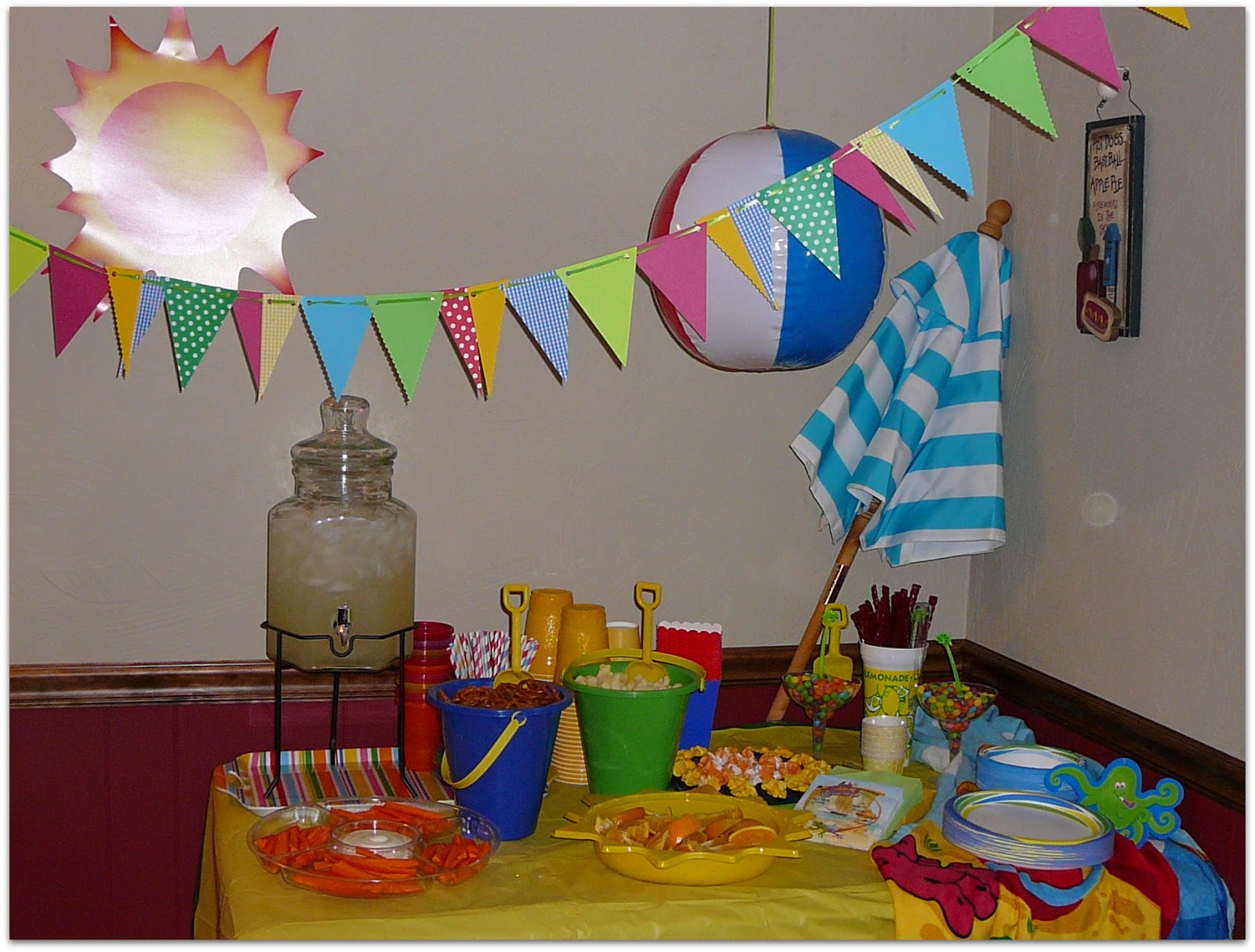 Samantha's Sweets and Sam's Sweet Art: Summer Birthday Party Ideas