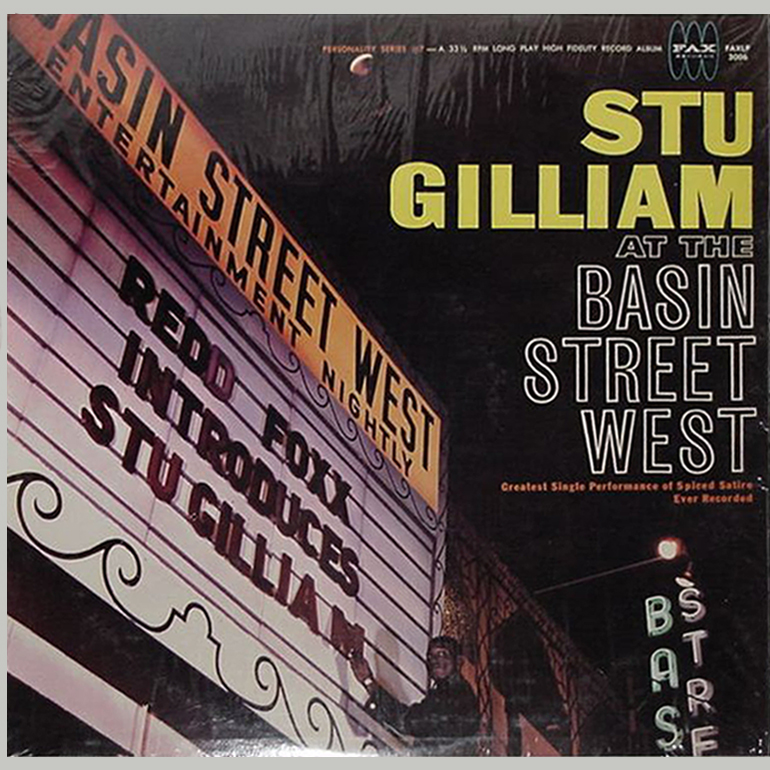 I Got Your Back!: Stu Gilliam - Stu Gilliam At Basin Street West 1964