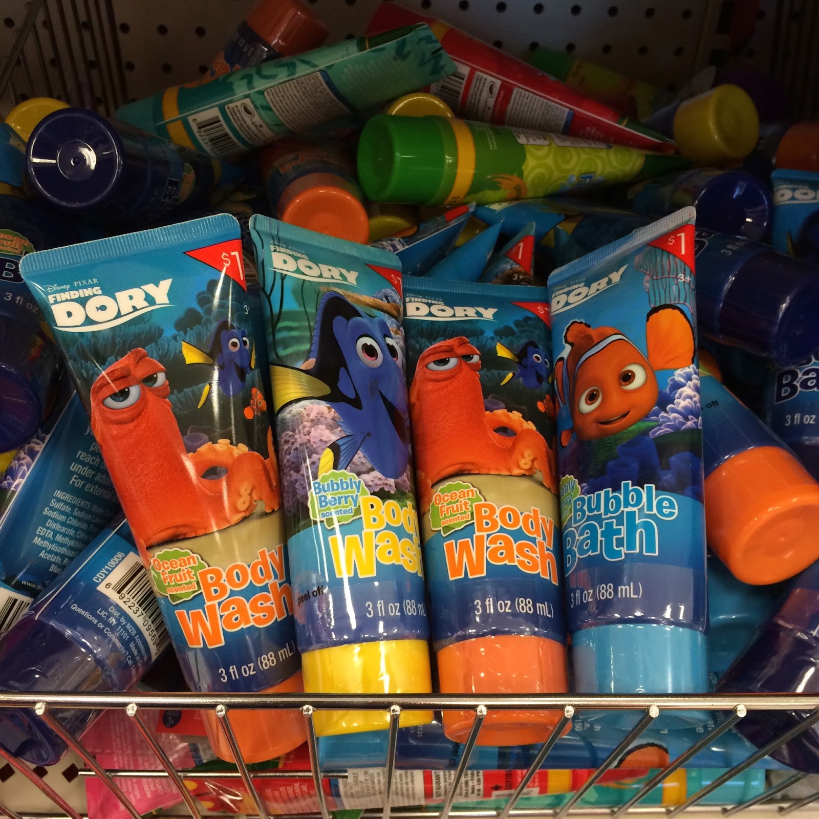 Dan the Pixar Fan: Events: Finding Dory Merch Release (Swim Gear, Water ...