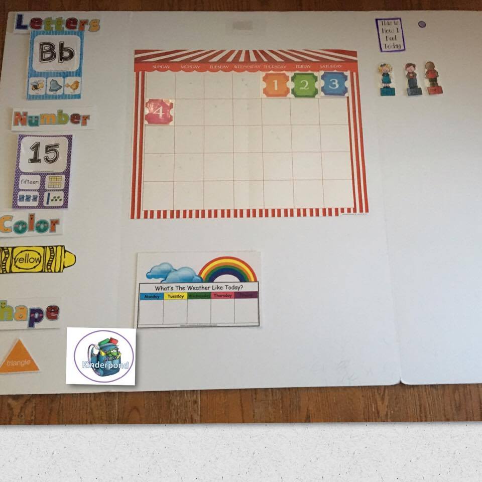 Kinderpond Jr.: Learning Board