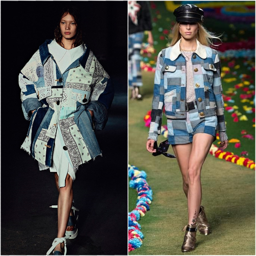 m8 coolhunter: Alerta trending: el patchwork se instala en los jeans