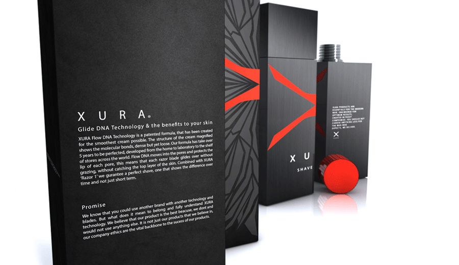 Xura Mens Skin Care – Packaging Of The World