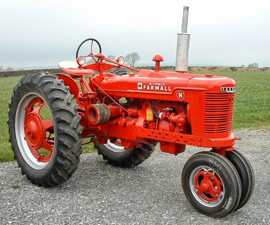 Just A Car Guy: John Deere Model B and Farmall Model H... both good ...
