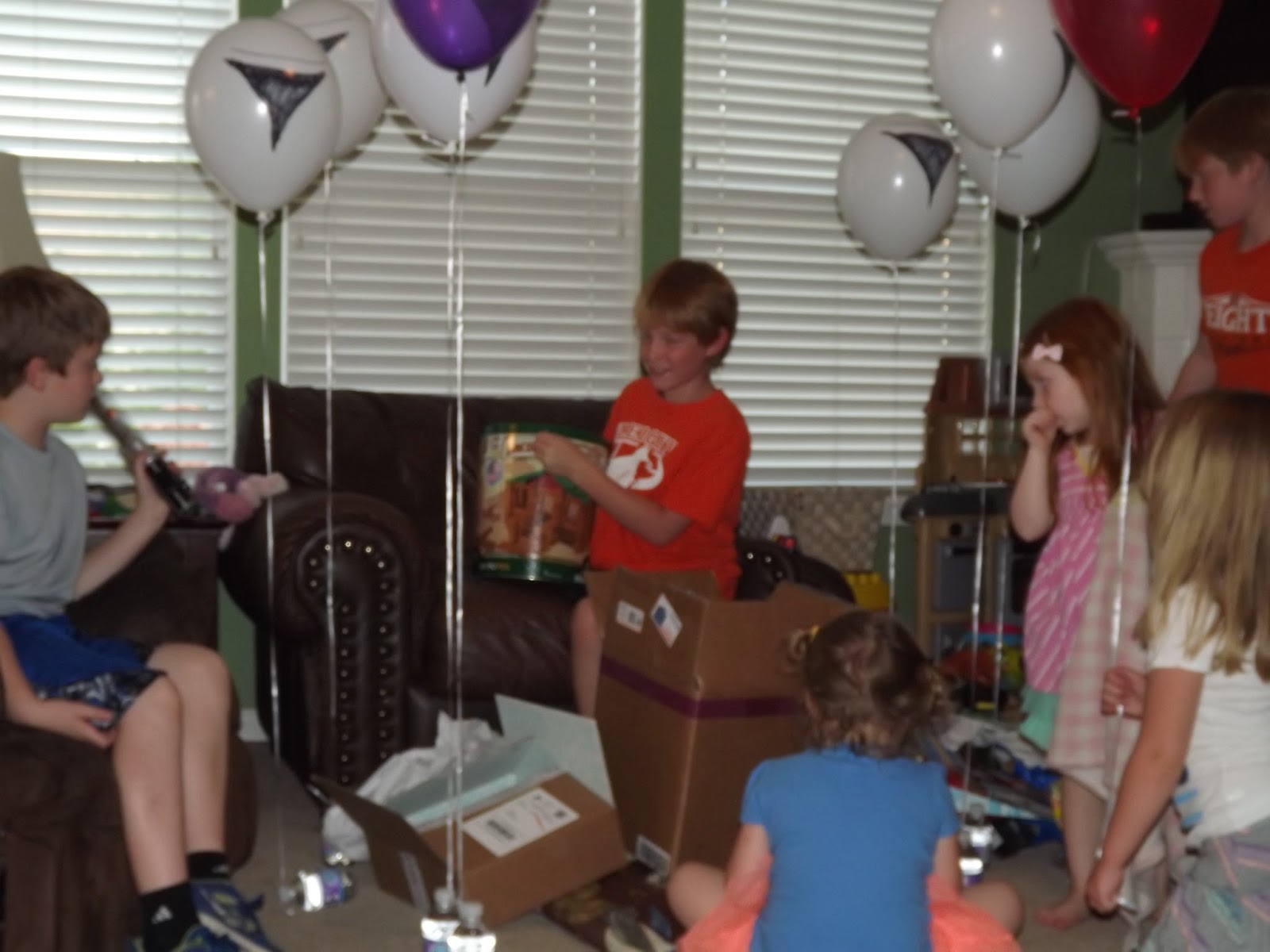 The Redheaded Warriors: Ewan James turns 9!