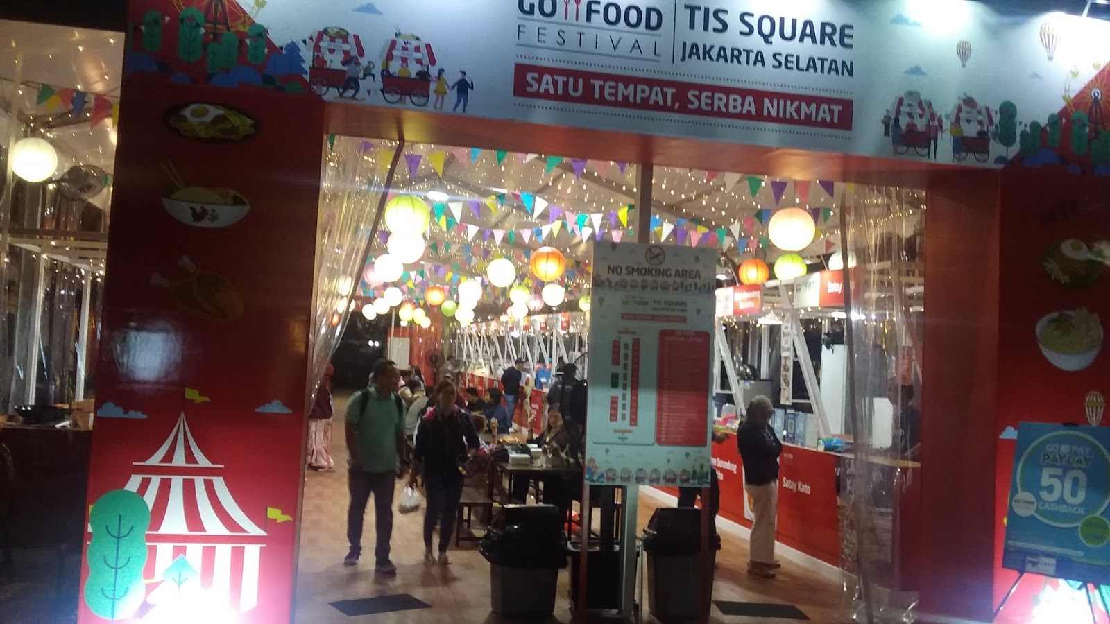 KESAN DI GO FOOD FESTIVAL TIS TEBET JAKSEL
