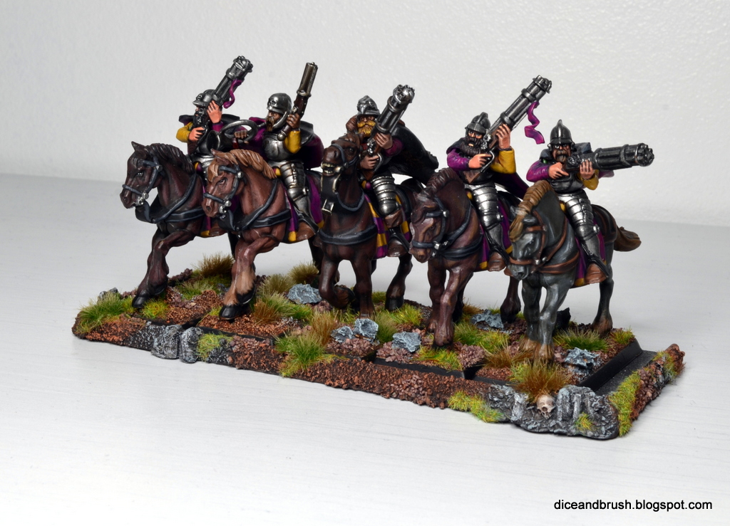 Dice and Brush: Showcase: Empire Outriders finished!