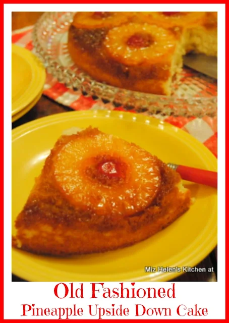 Old Fashioned Pineapple Upside Down Cake