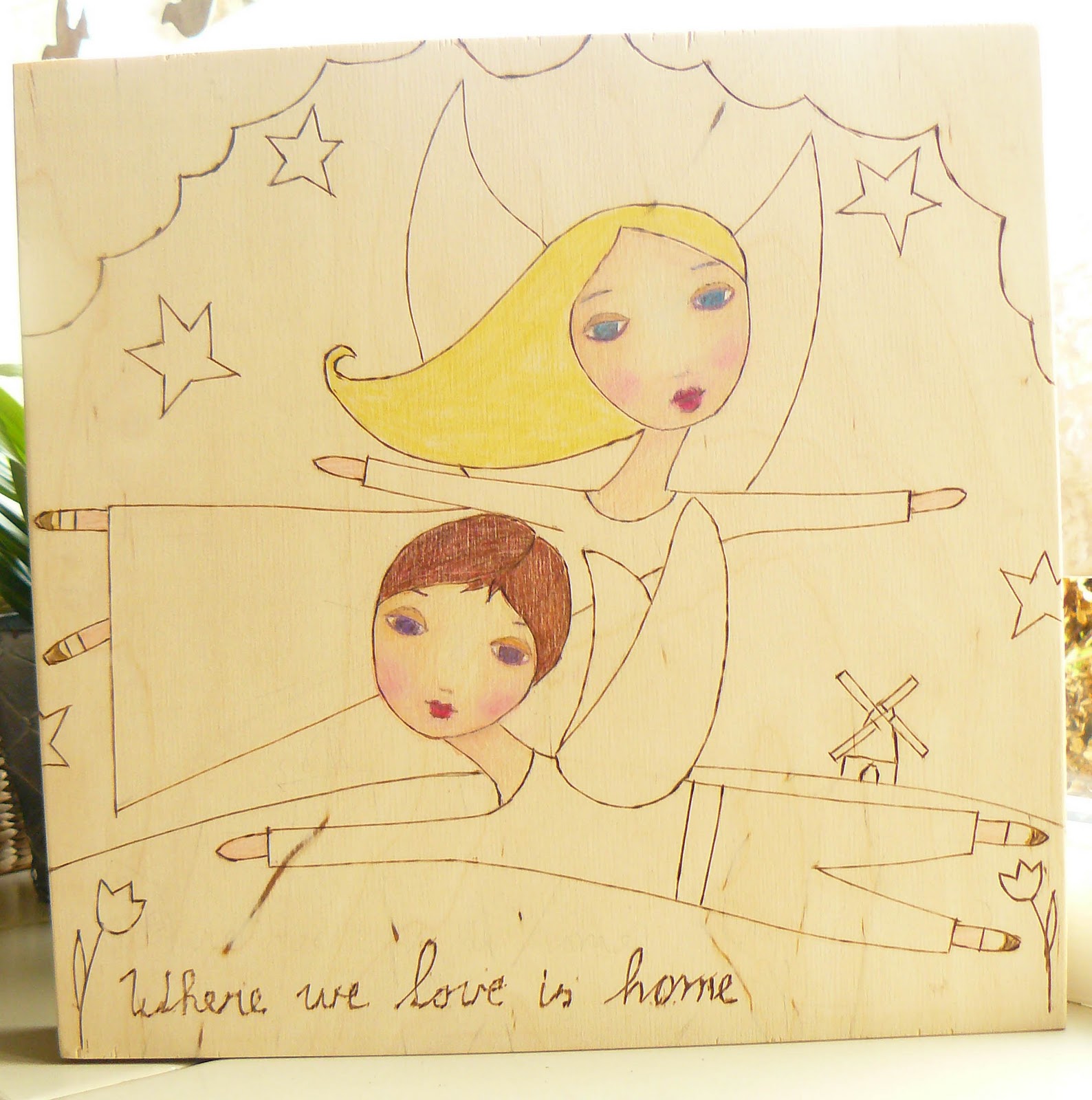 Anniek's Art: Primitive angels