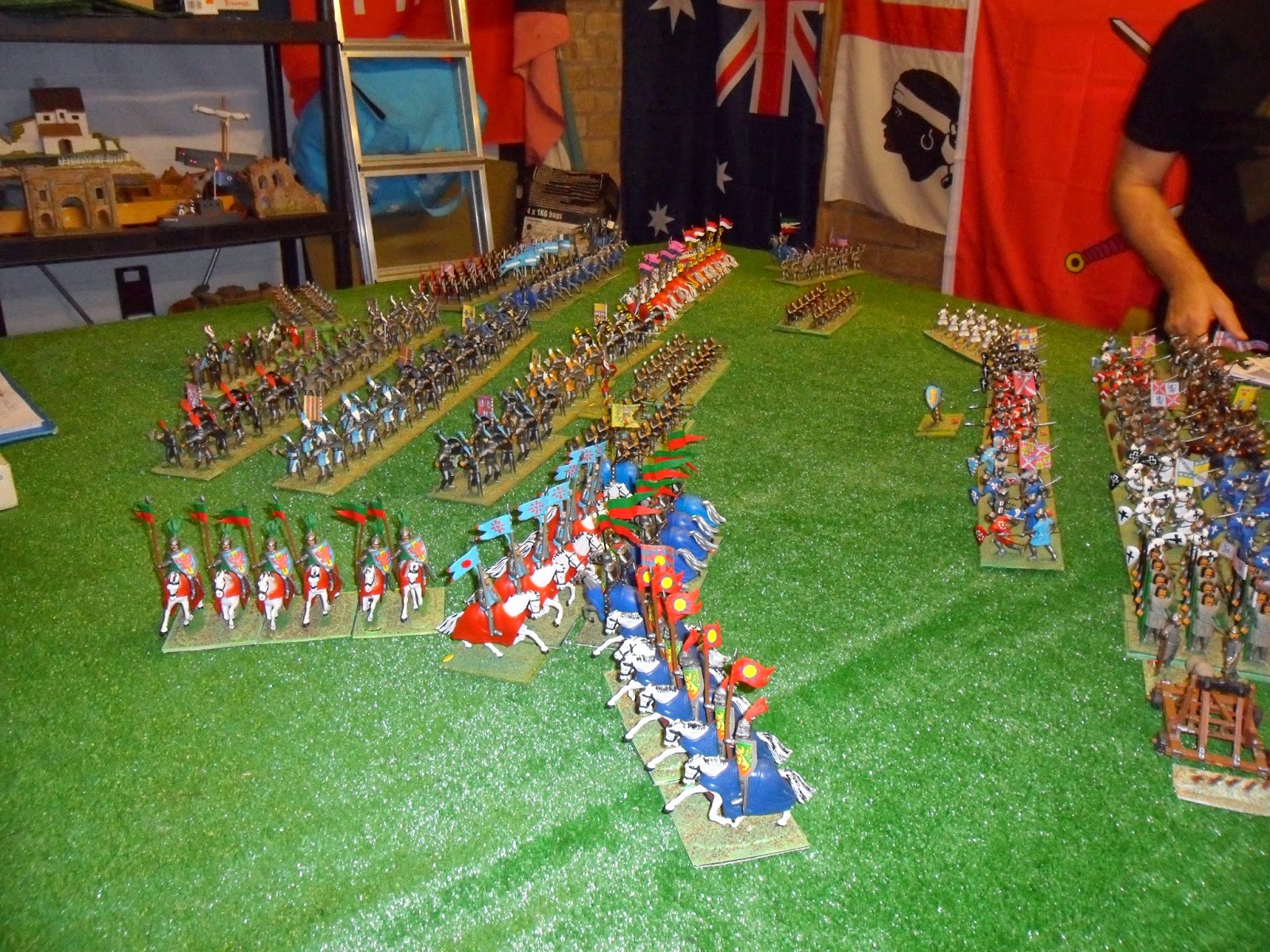 Westerhope Wargame Group: Medieval siege-54mm playtest game