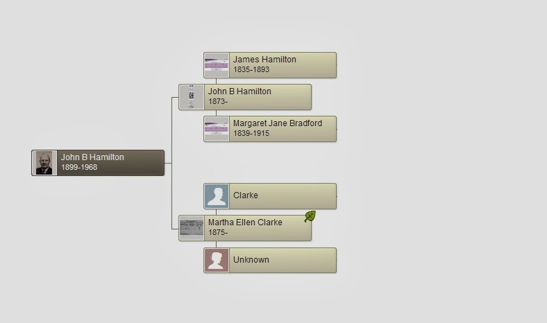 Hamilton Family History: Family Tree In Brief