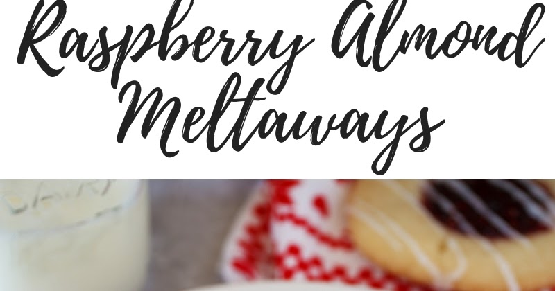 Raspberry Almond Meltaways #christmas #cookies | The Best Yummy Recipes