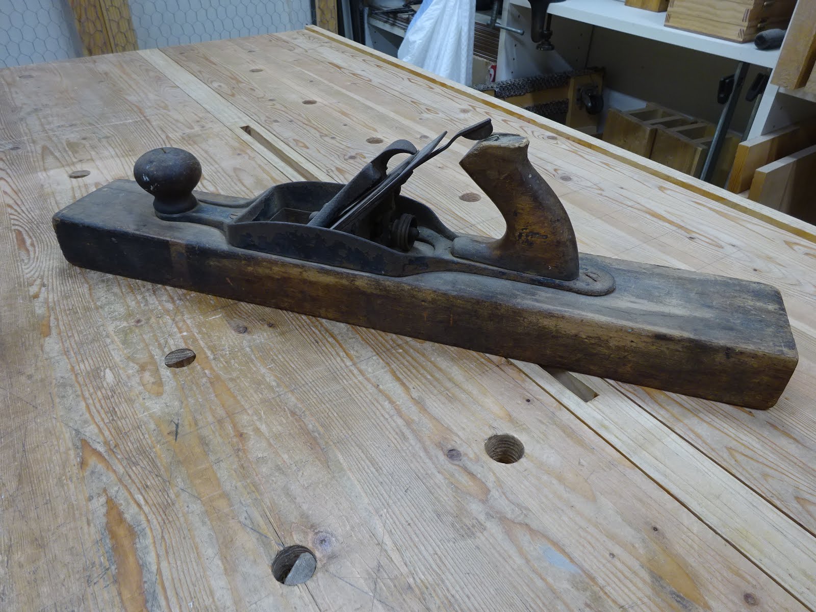 Woodworking in a Tiny Shop: Stanley #29 Transitional Plane