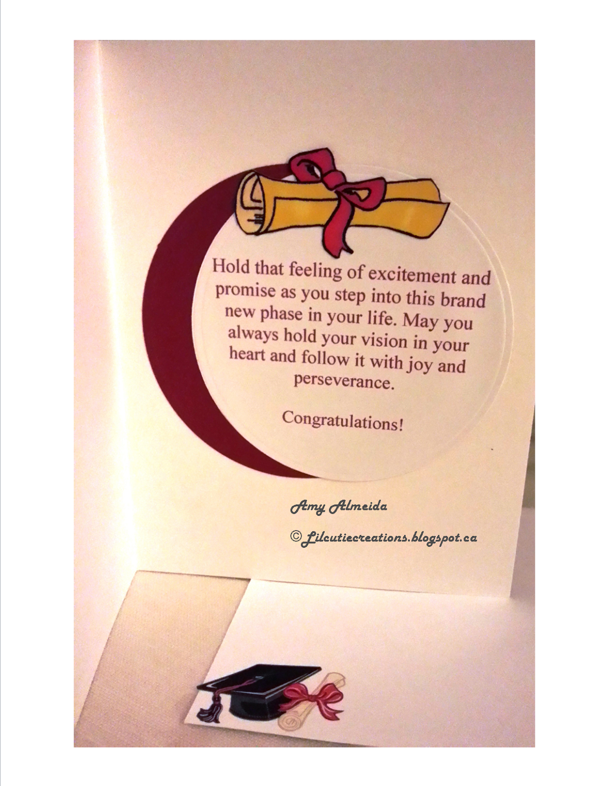 Lil Cutie Creations: Graduation!