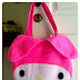My Little Projects Tutorial Felt Hello Kitty Face Bag