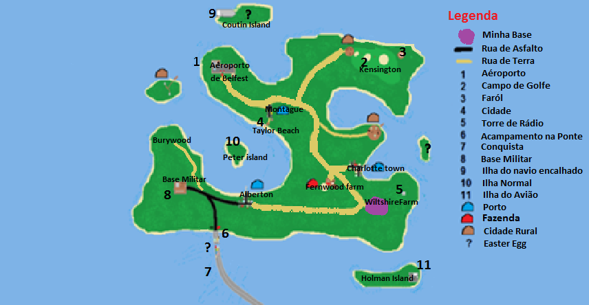 Porpetonne XD: Mapa Unturned