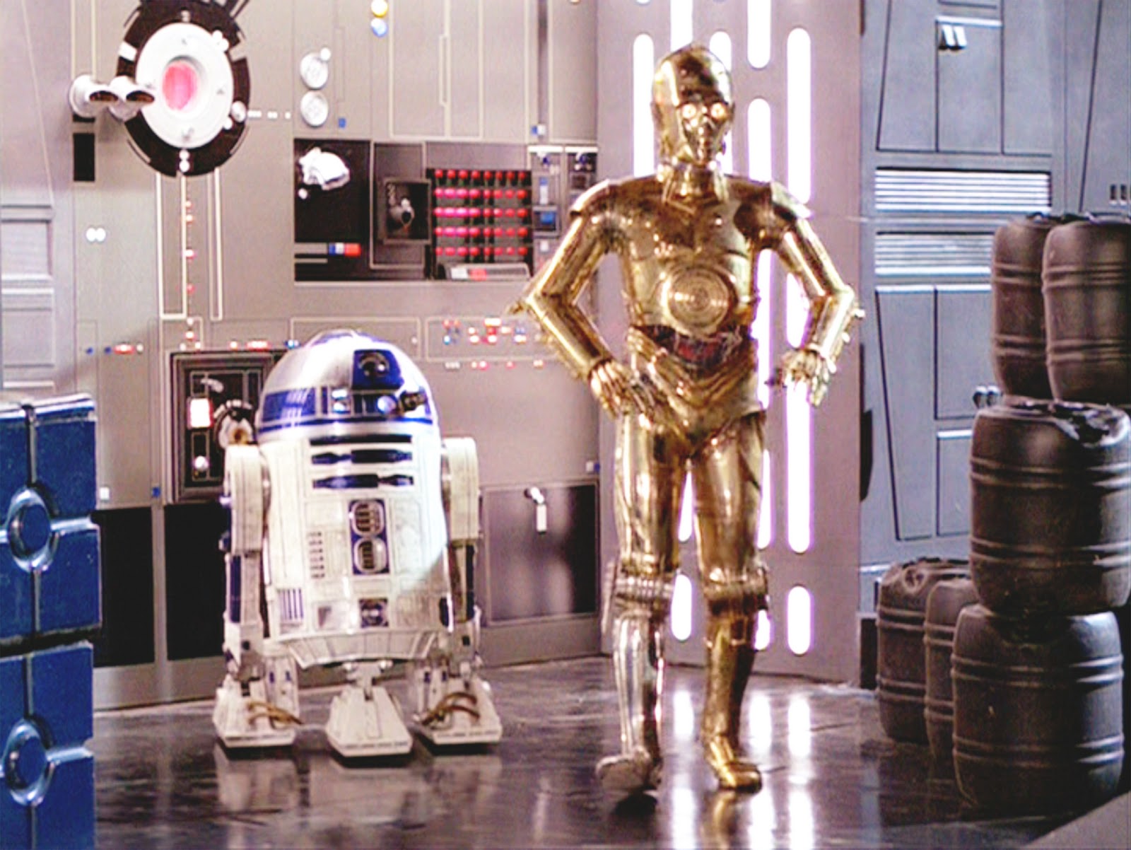 C-3PO & R2D2, Star Wars, épisode IV | Star wars droids, Star wars ...