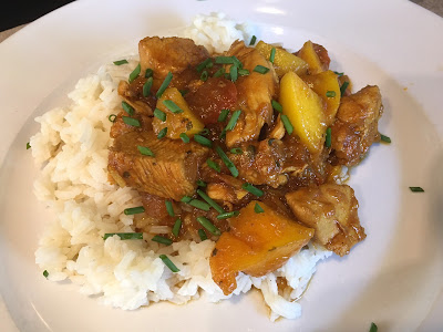 Lekker eten met Marlon: Pilaf (pilav) met kip, perzik, ketjap en rijst