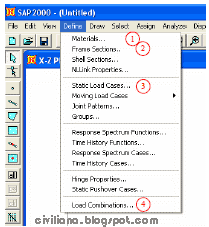 TEKNIK SIPIL: APLIKASI SAP2000