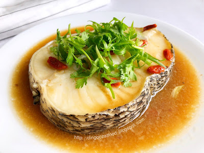 Miki's Food Archives : Steamed Cod Fish (Easy Method) 简易清蒸鳕鱼