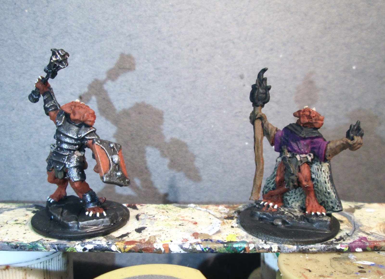 All Bones About It: Kobold Leaders: Bones II Figures