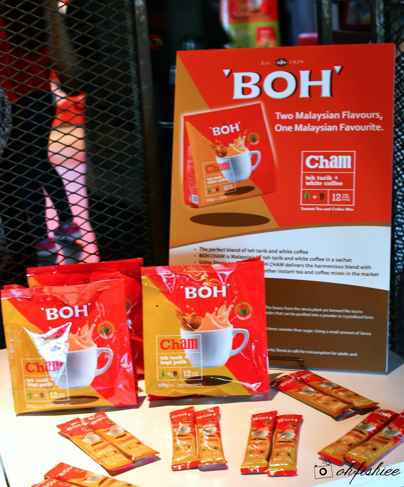 oh{FISH}iee: Tea Break with BOH Cham & 3in1 Less Sugar