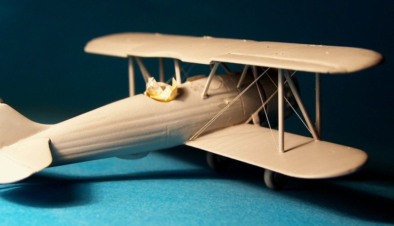 Modele z Szachownicą: PWS 16 bis (luty 2009, Lotnictwo II RP # 1)