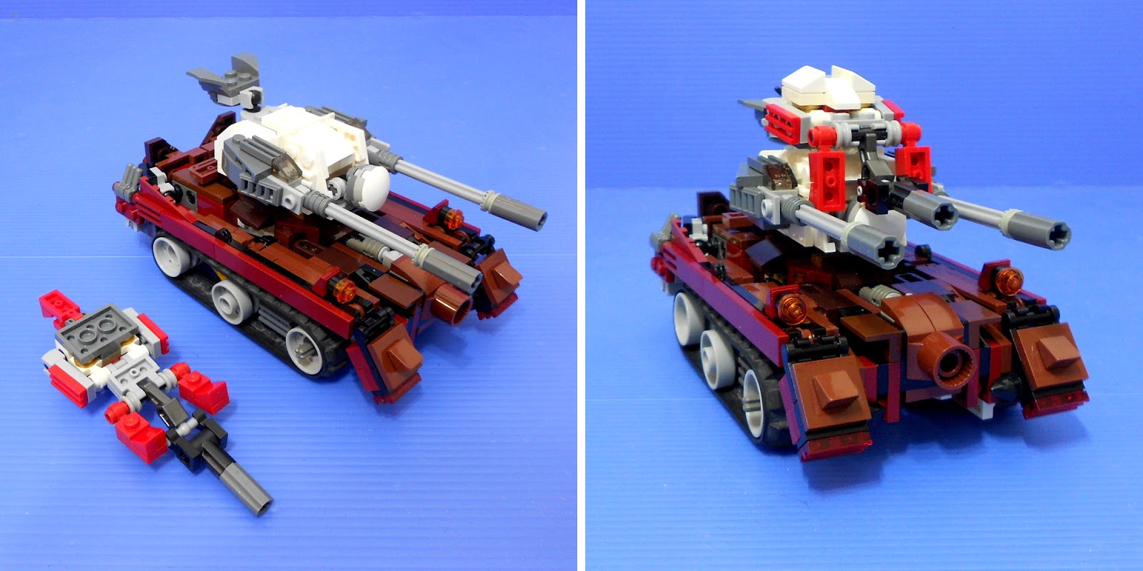 Alanyuppie's LEGO Transformers: LEGO Killbison from Breastforce team ...