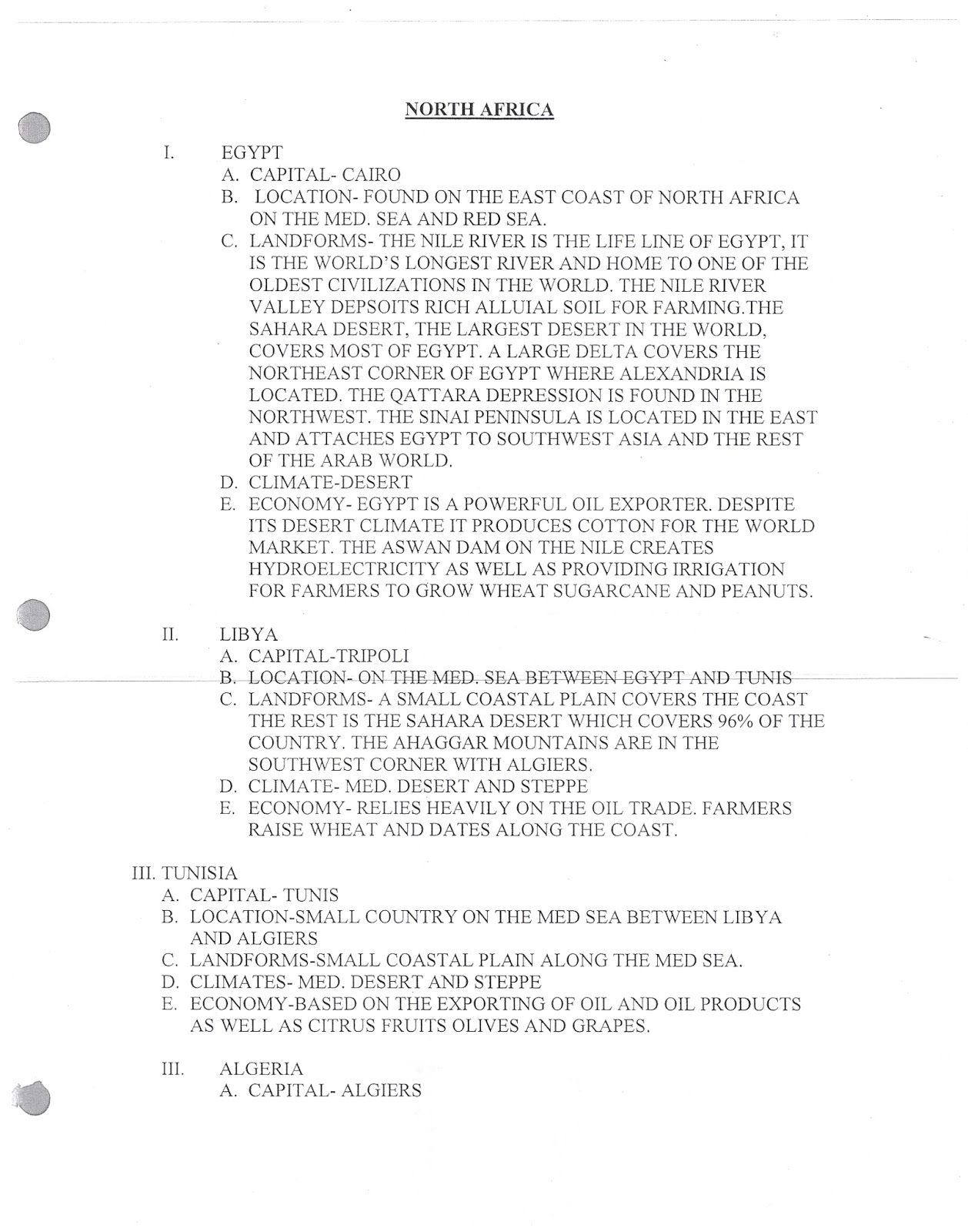 Mr. E's World Geography Page: Chapter 17 - The Physical Geography of ...