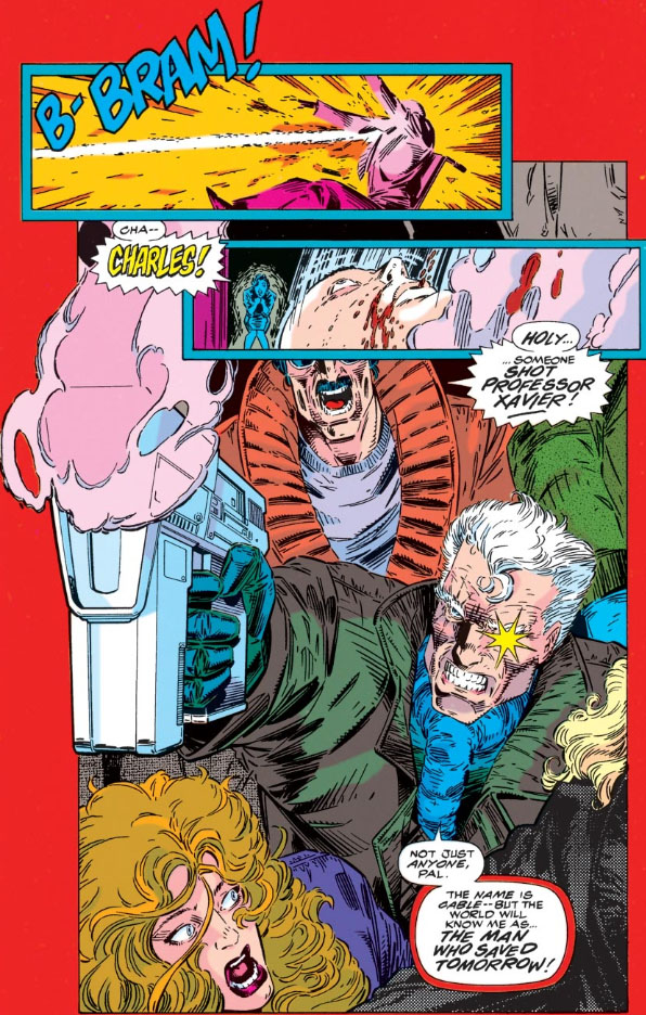 The Peerless Power of Comics!: Sinister Banners Promising Stryfe