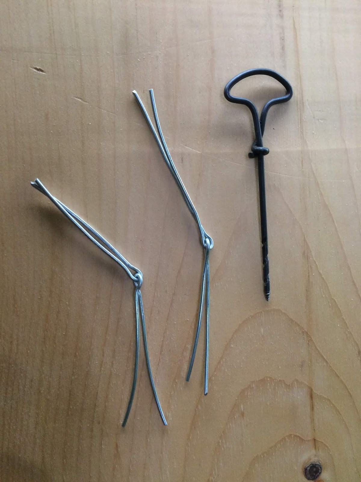 Medieval Gardening: Staple hinges on a Six-Board Chest