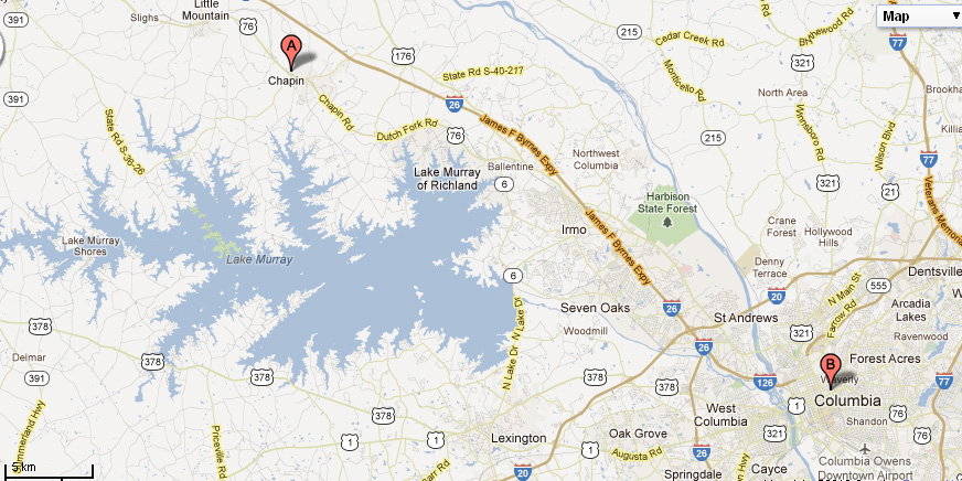 Lake Murray (SC) Blog: Chapin, SC Update #1