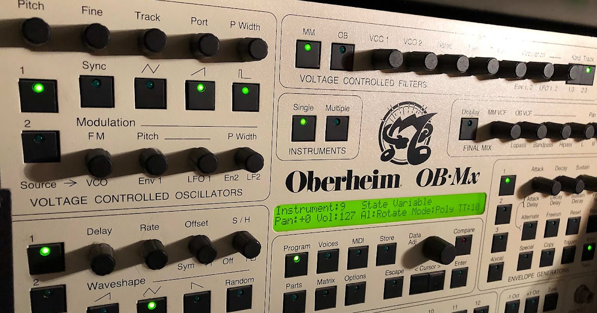 MATRIXSYNTH: Oberheim OB-Mx by Don Buchla