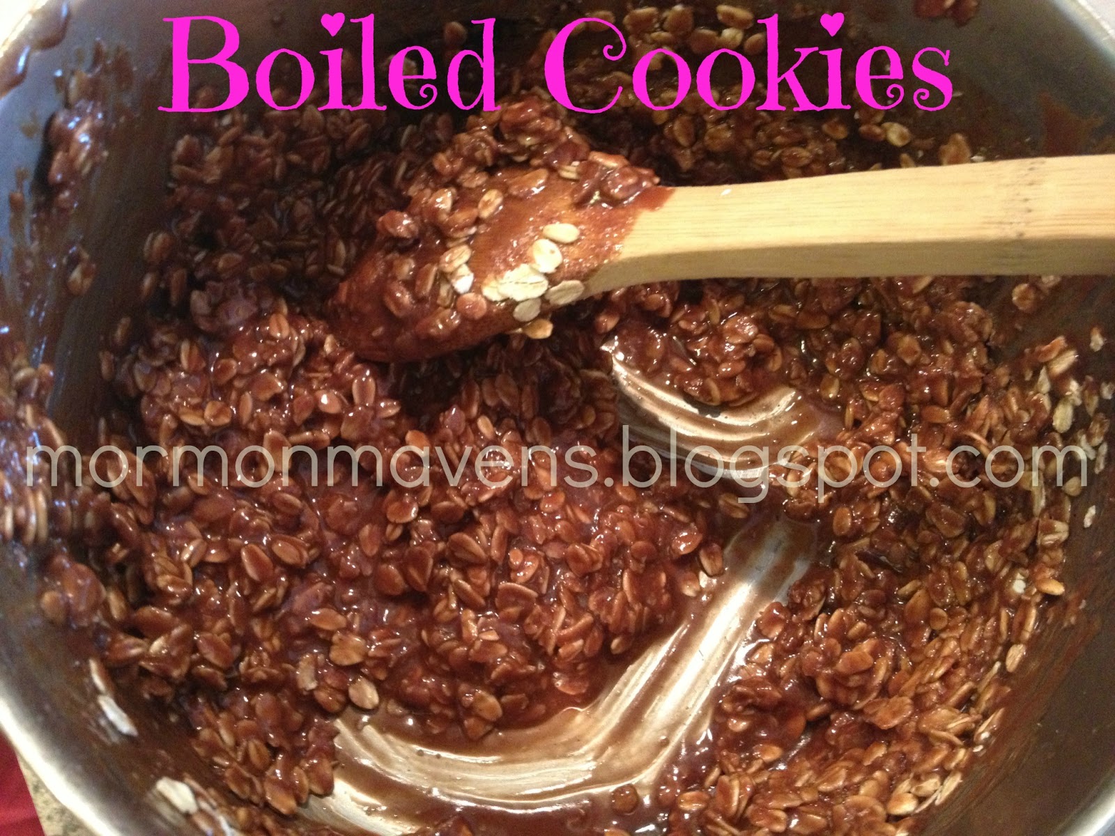 Mormon Mavens in the Kitchen: Boiled Cookies