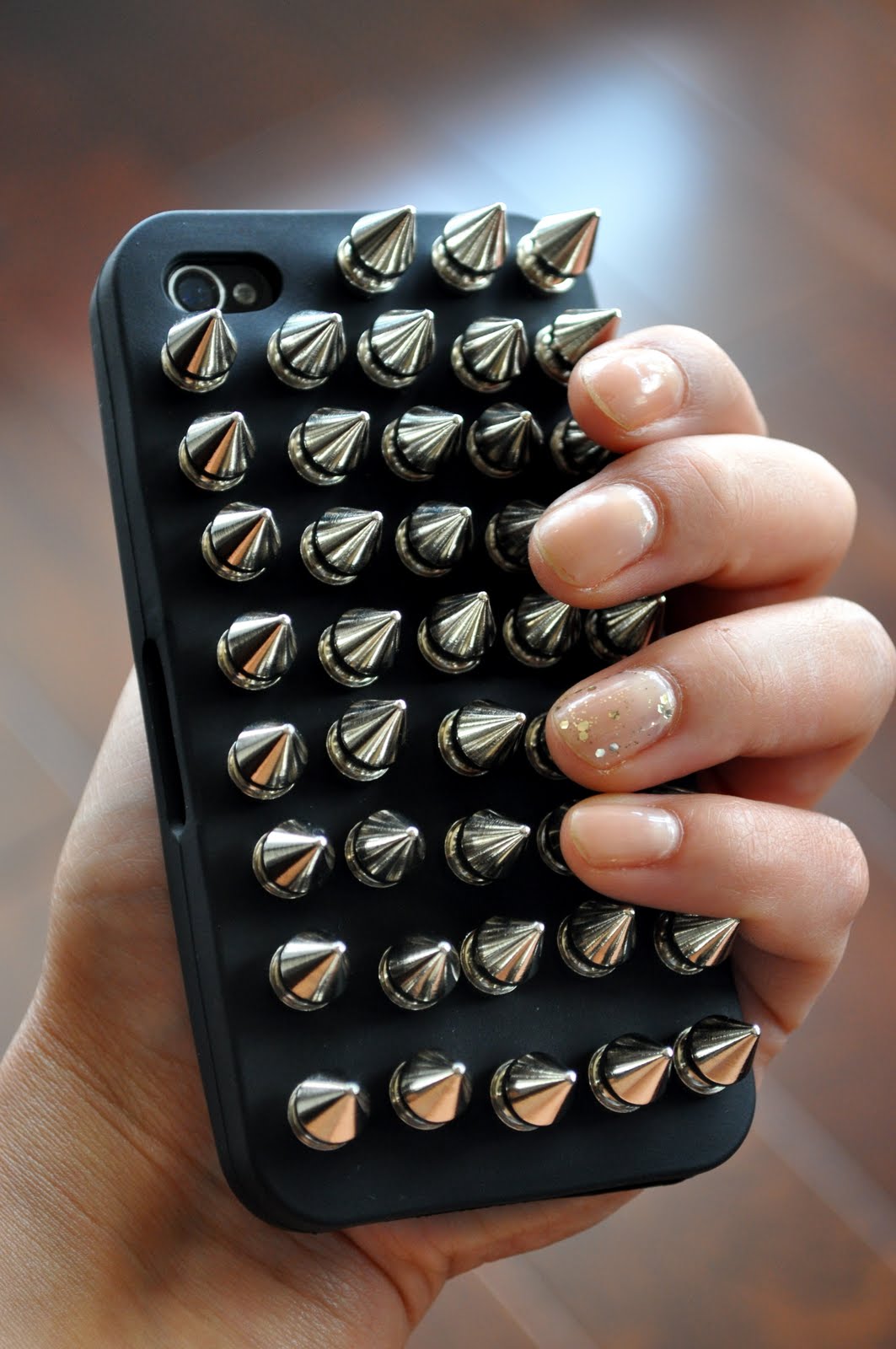 Why Buy When You Can DIY?: DIY spiked iphone case