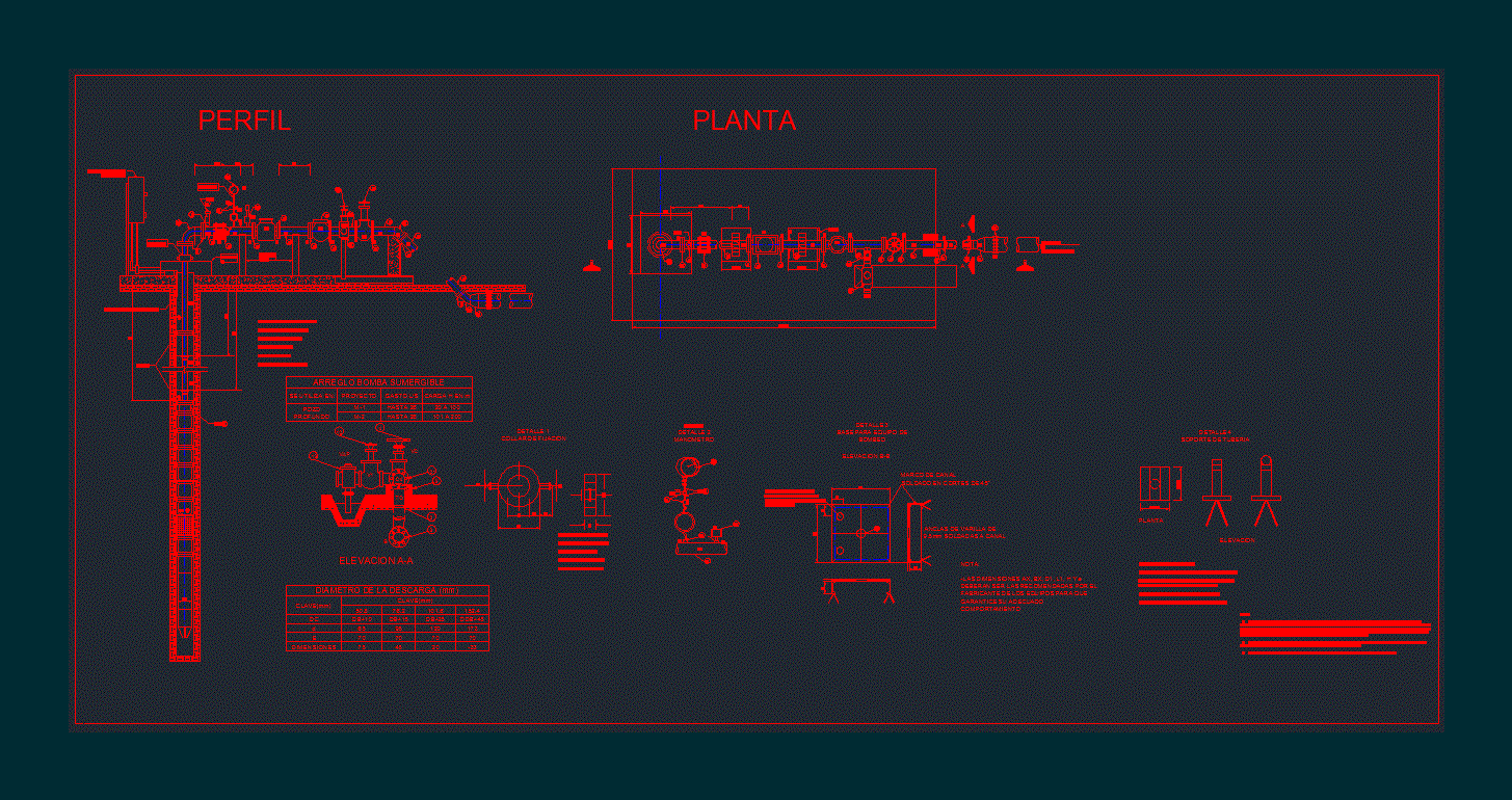 Bibliocad VIP Descargar Archivos Gratis: Pozo profundo con bomba sumergible