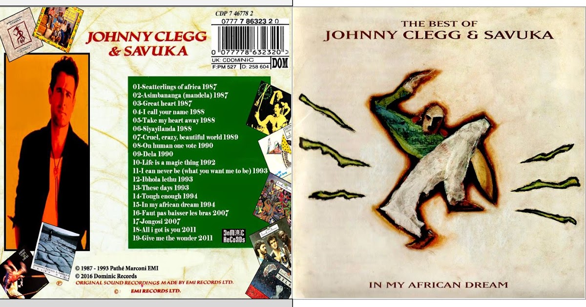 MUSICOLLECTION: JOHNNY CLEGG & SAVUKA - The Best Of - 2013