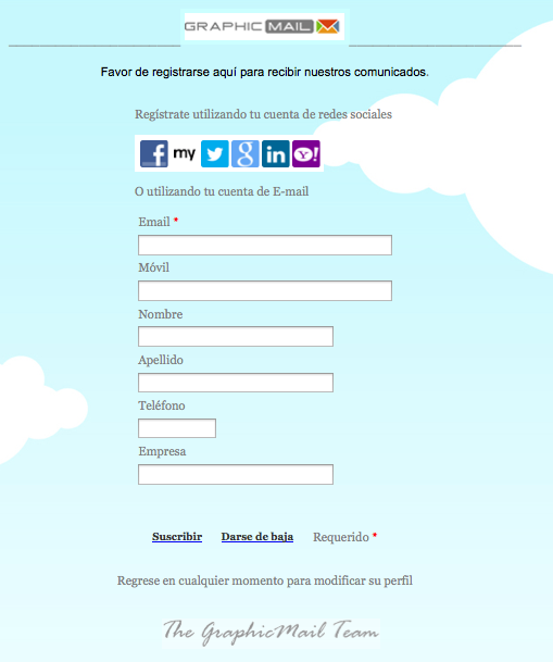 El blog del Email y SMS Marketing: Guia de Formularios en GraphicMail