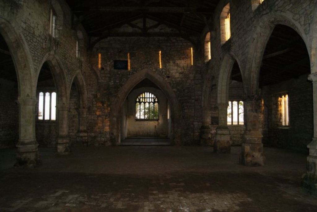 pear tree log: Reputedly The Most Haunted Church in England