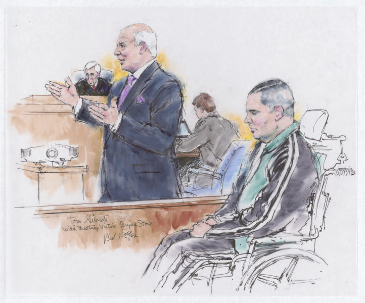Gurney Journey: Exhibit of Courtroom Art