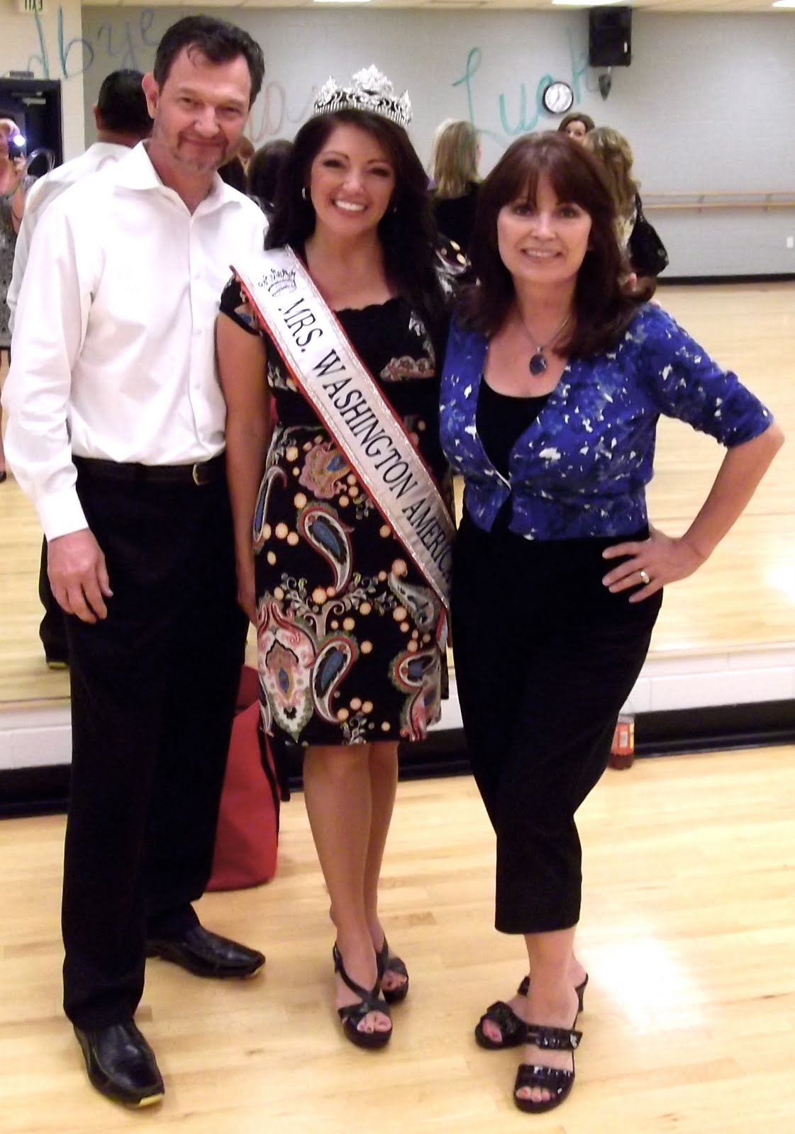 Mrs. Washington 2011: Mrs. Washington Pageant Reherasal 9/24