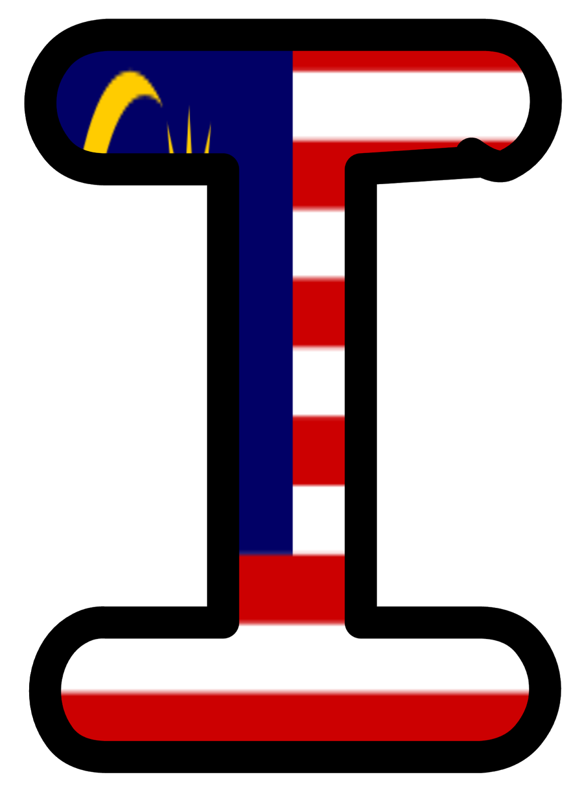 teacherfiera.com: ALPHABET (MALAYSIA FLAG FILL)