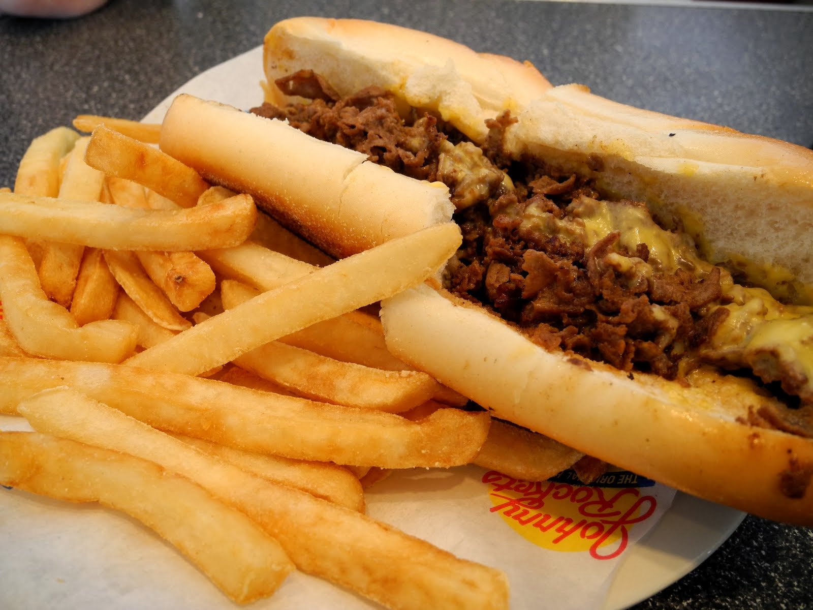 Johnny Rockets. Atlantic City : Eating Without Moving