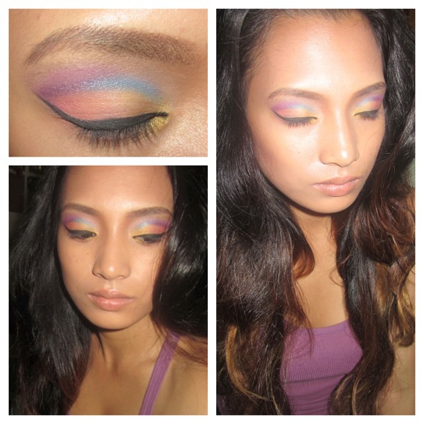 Time Bomb Beauty: Sunset Inspired Makeup