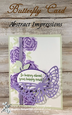 Highland Heather Butterfly Card [Create With Christy]